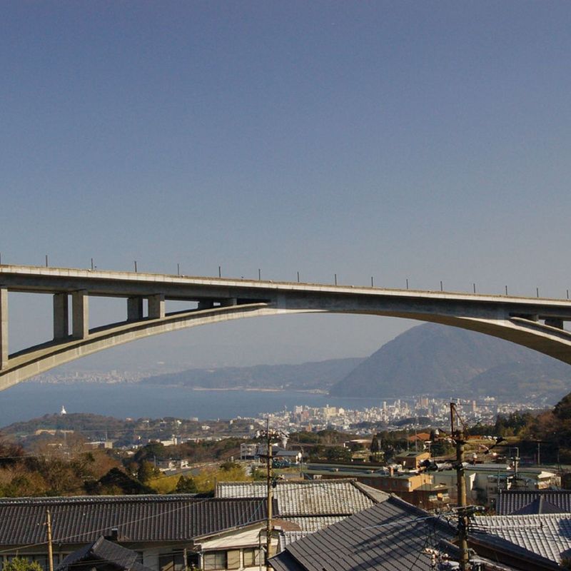 Beppu Myoban Bridge - Road bridge in Beppu, Japan