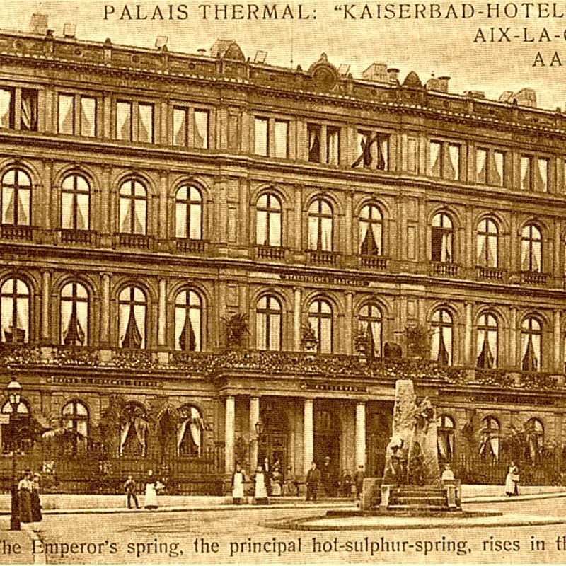 Kaiserbad, Aachen - Thermal spa building in Old Town, Aachen, Germany.