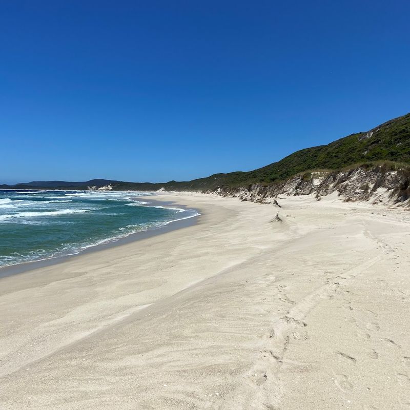 Bellanger Beach - Playa costera en Broke, Comarca de Manjimup, Australia.