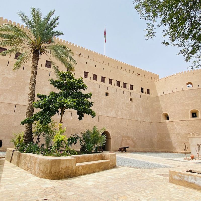 Al Hazm Fort - Steinburg aus dem 18. Jahrhundert in Rustaq, Oman