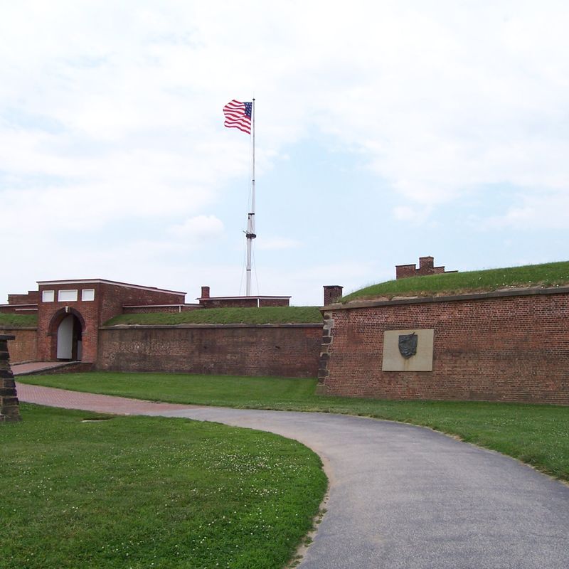 Fort McHenry - Historic star fort in Baltimore, United States