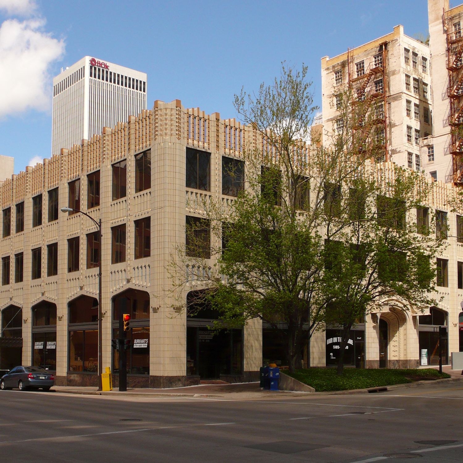 Pythian Building - Art Deco office building in downtown Tulsa, United ...